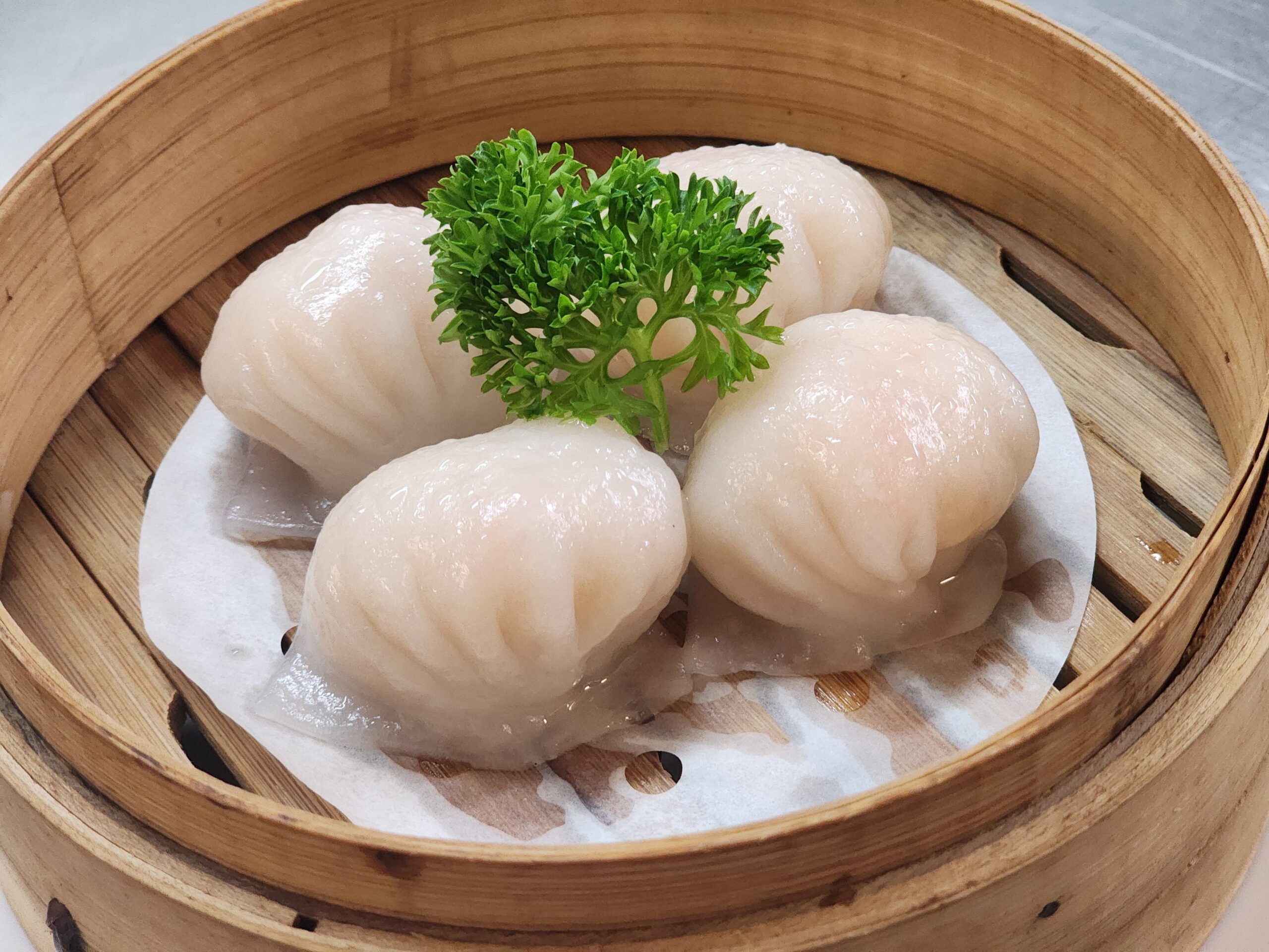 A11 Steamed prawn dumplings (4pcs) – Fusion & Dumplings House